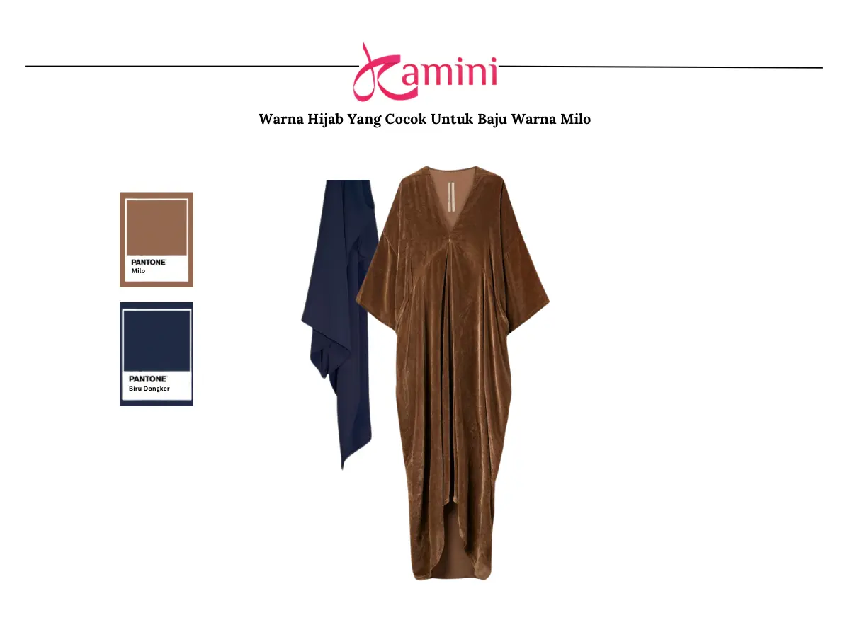 10 Warna Hijab Cocok dengan Baju Warna Milo